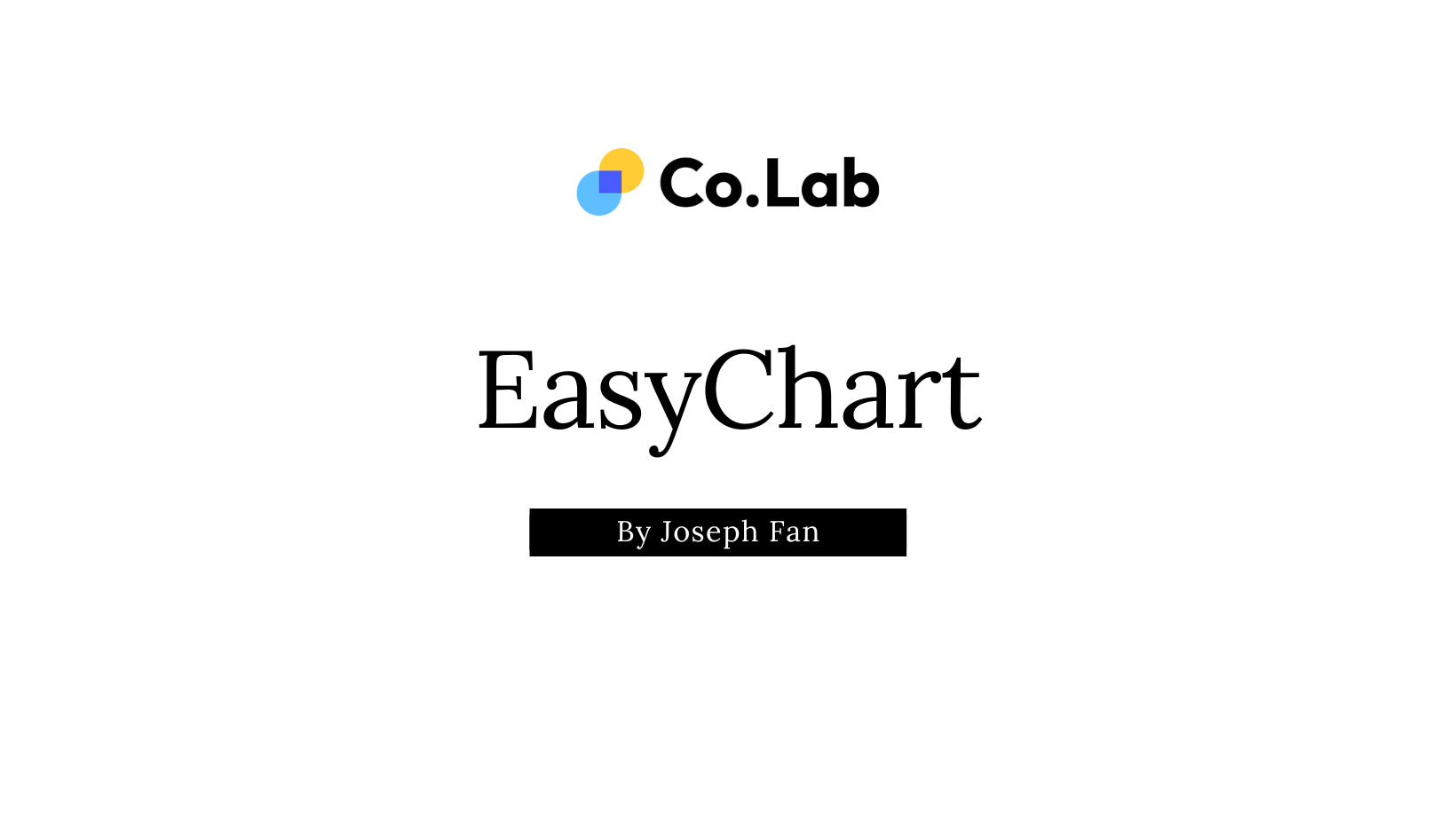 DTTPPM Portfolio | EasyChart | Co.Lab Portfolio